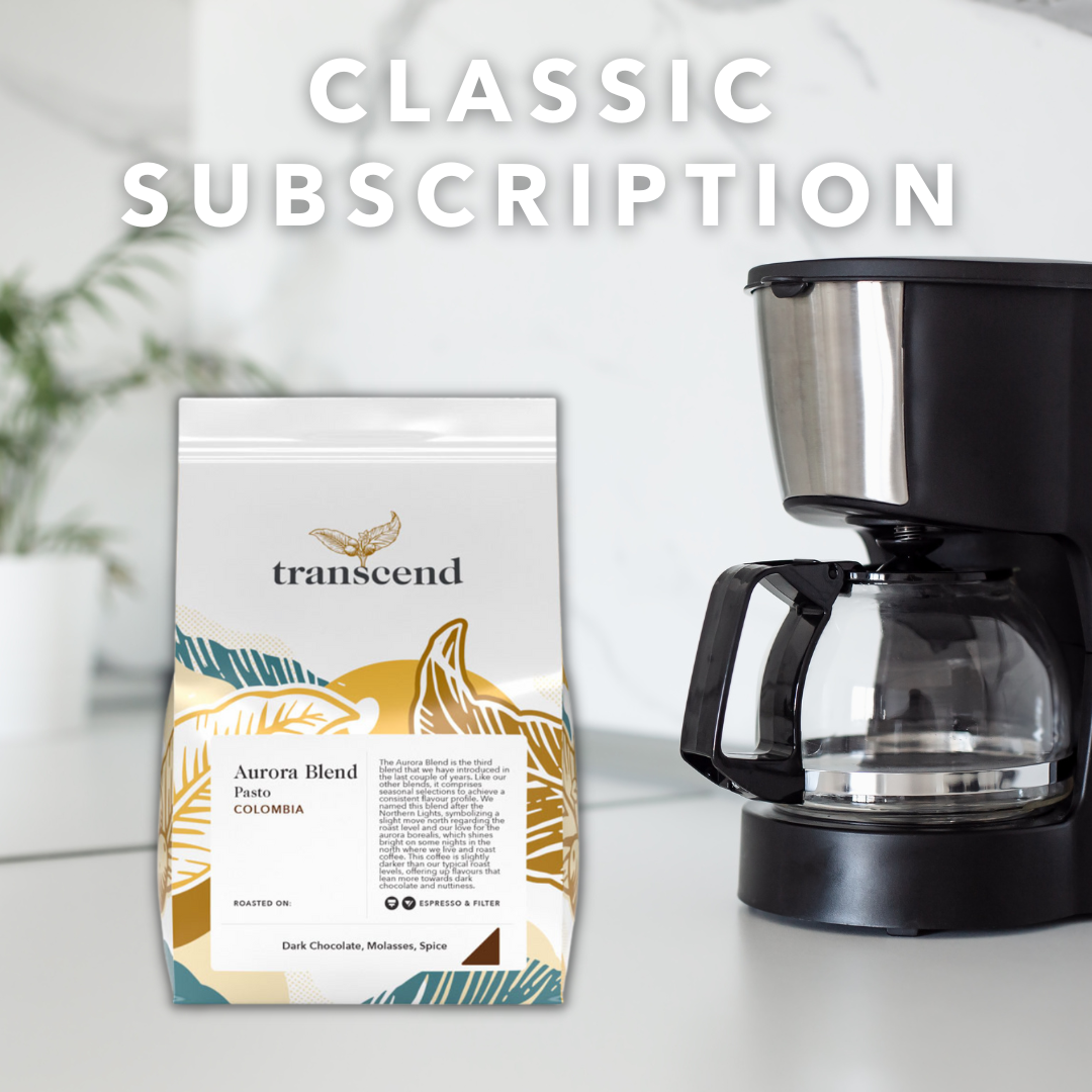Transcend Coffee Subscription - Classic – Transcend Coffee & Roastery